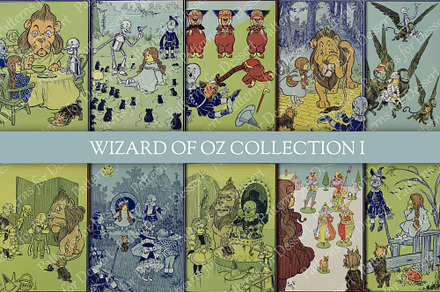 The wizard of Oz watercolor graphic | Illustrations ~ Creative Market