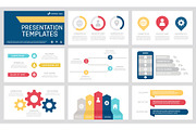 Set of presentation template slides, a Presentation Template by GraphiShop