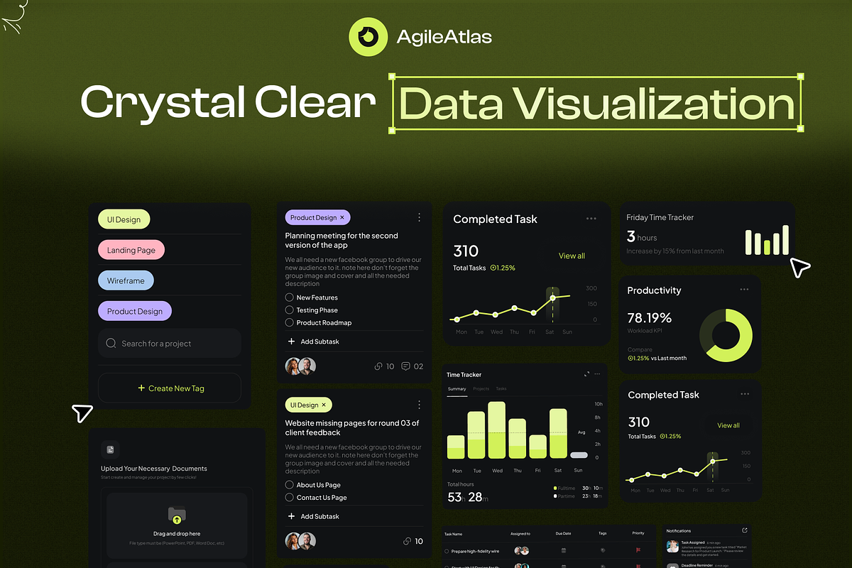Project & Task Management UI Kit