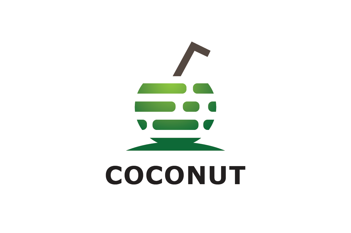 Coconut Drink Logo Template, a Branding & Logo Template by Heavtryq Design
