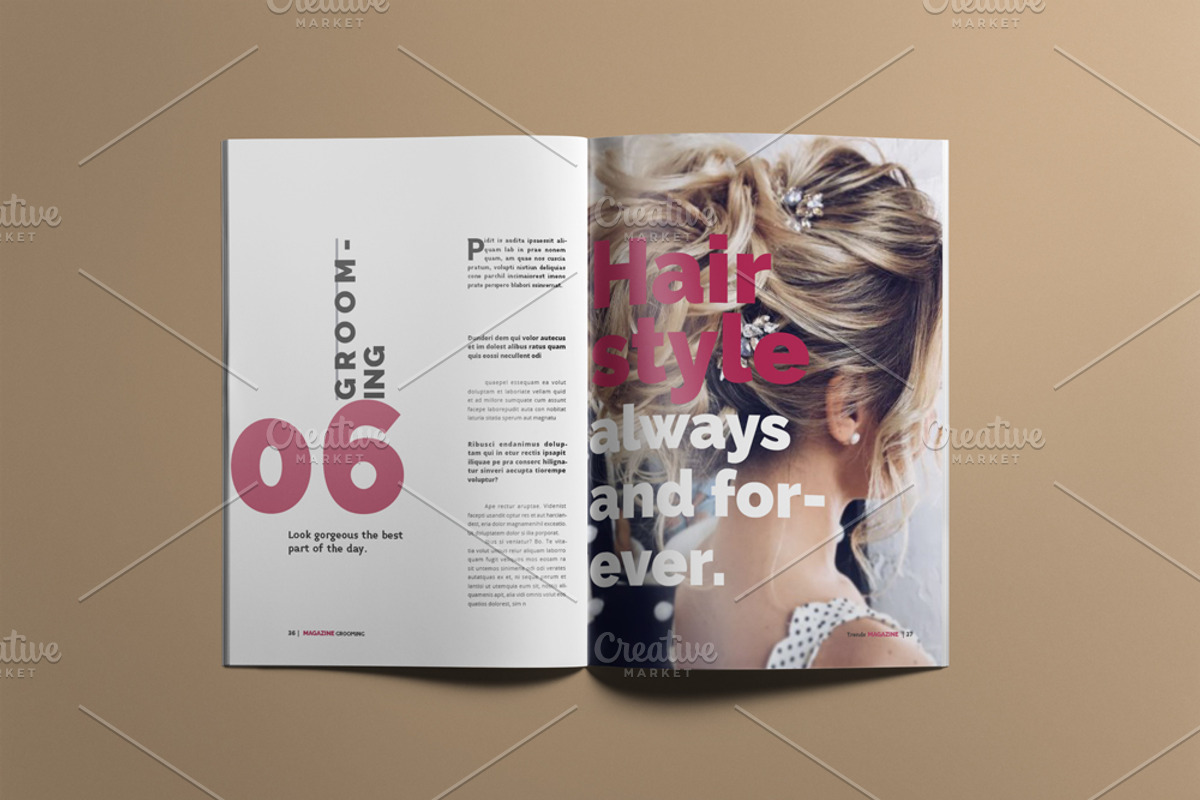 Winter Special Magazine Layout