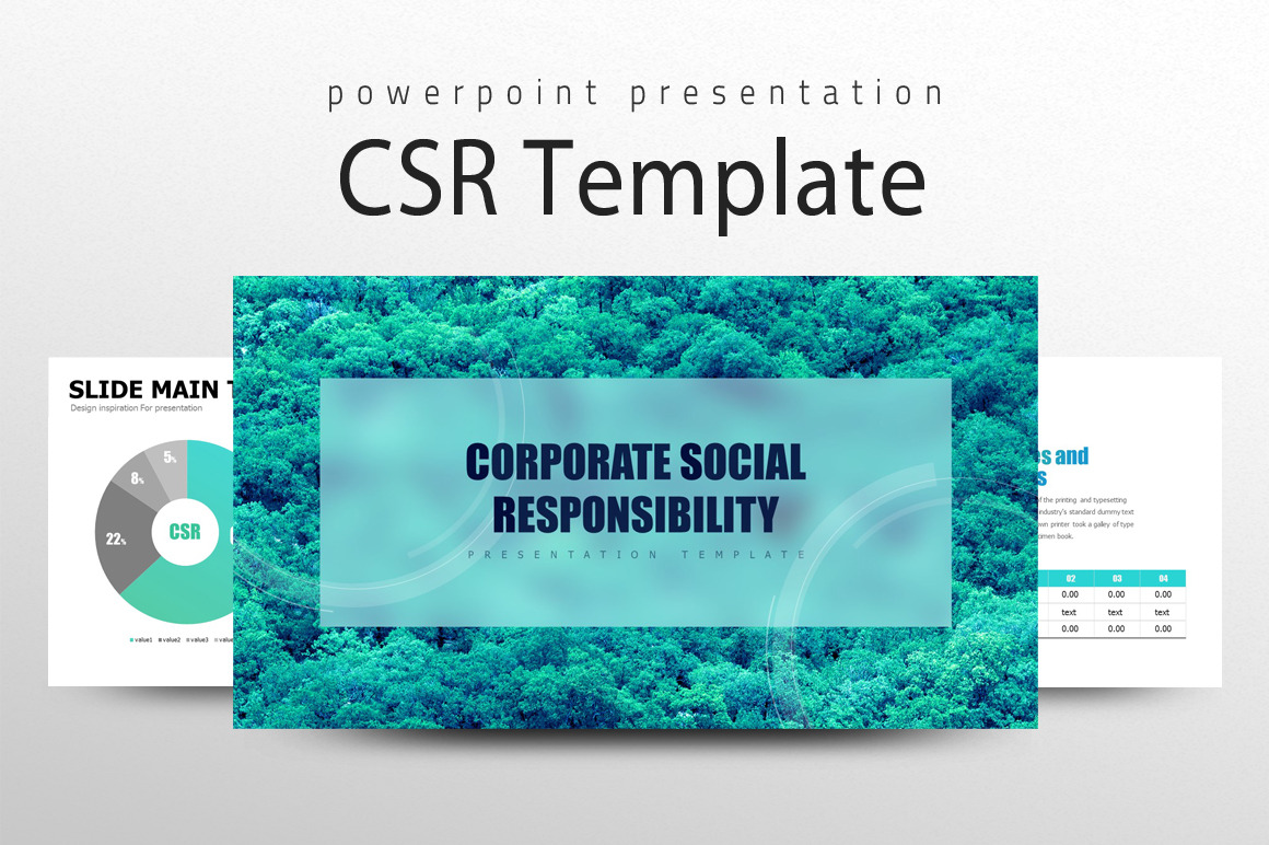 CSR PPT Template, a Presentation Template by GoodPello