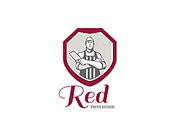 Red Master Butchers Logo | Branding & Logo Templates ~ Creative Market