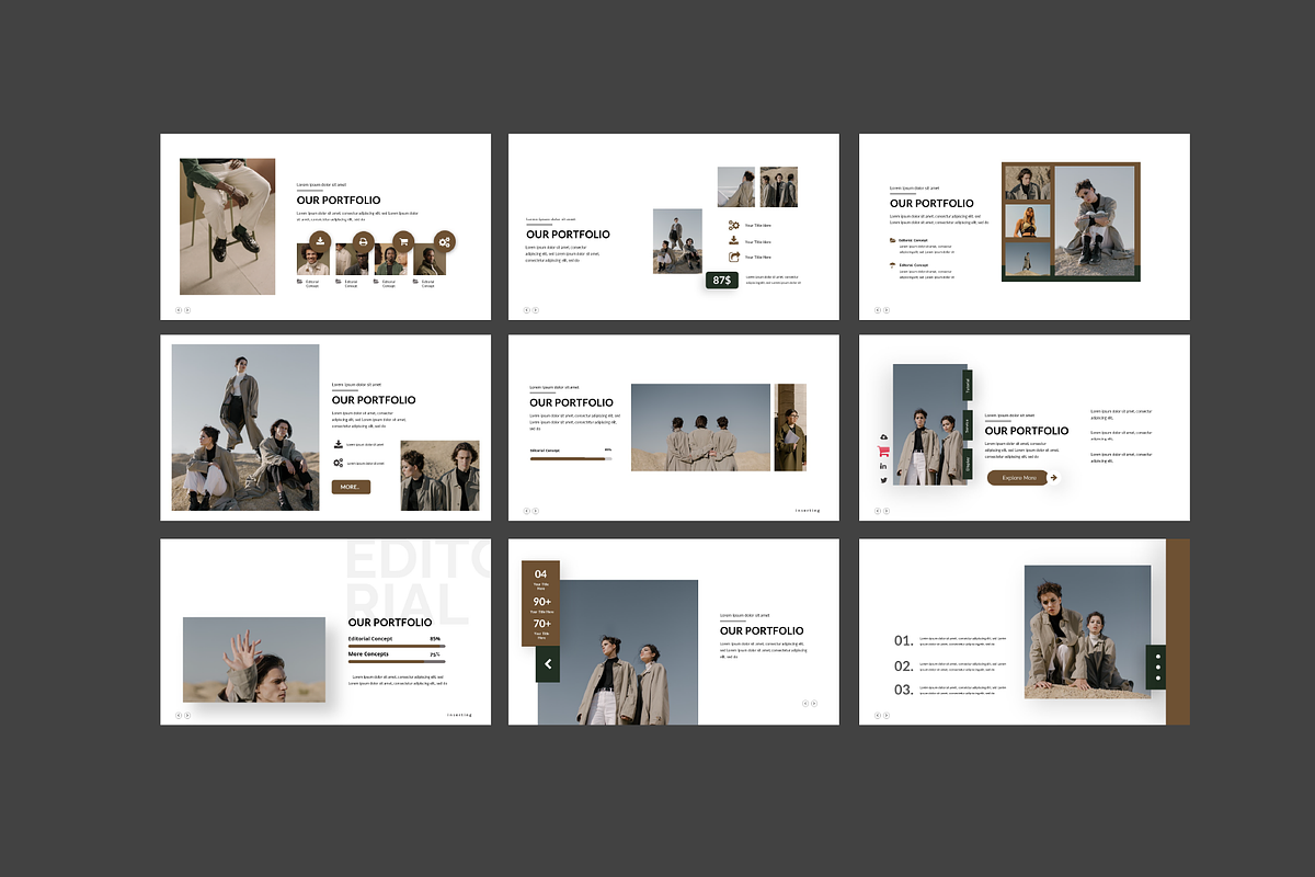 Chic Style Keynote Template, a Presentation Template by Spesifikstd