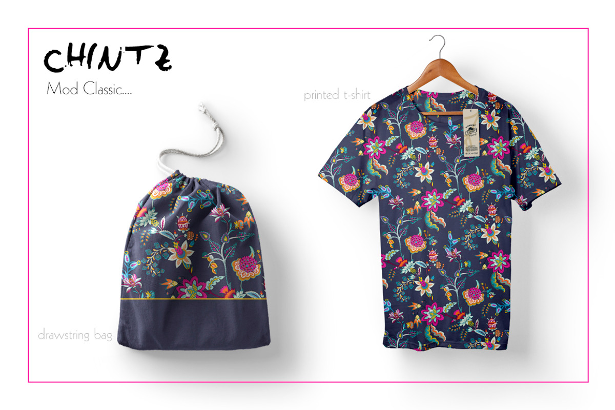 Chintz Print Design, a Pattern Graphic by TSTUDIO