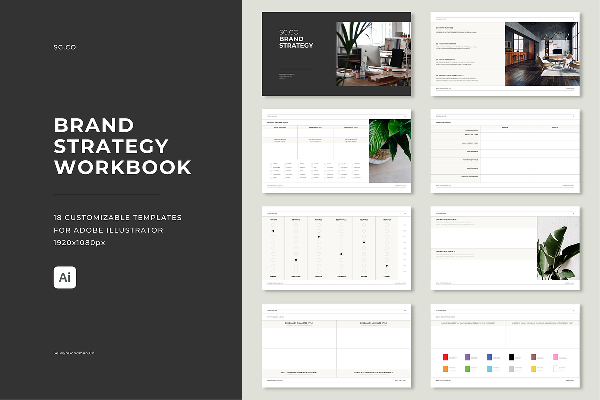 Brand Strategy Workbook Template