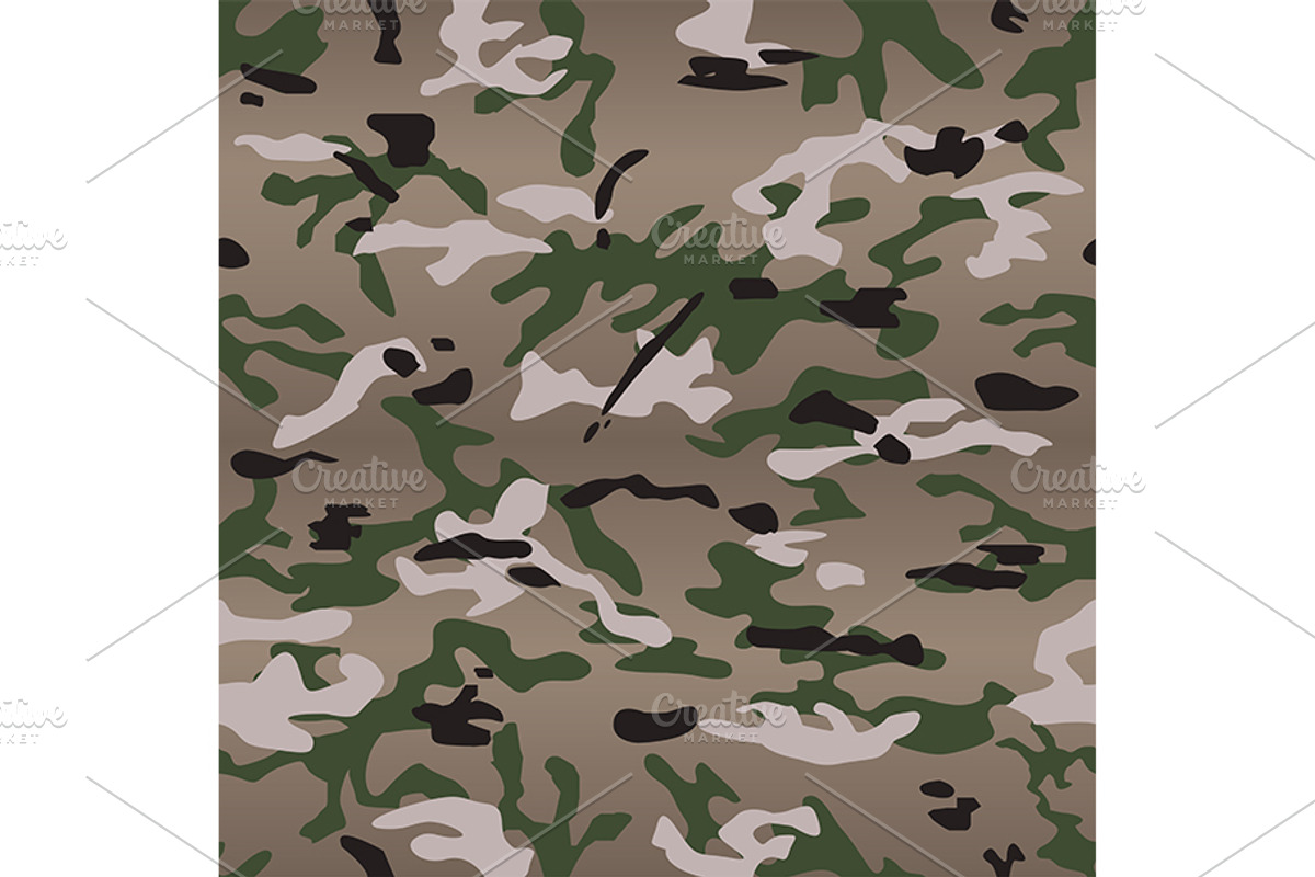 vector of multicam camo, a Pattern Graphic by charnsitr