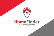 Home Finder Logo, a Branding & Logo Template by Avartde Creative