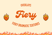 Fiery Dramatic Textures & Overlays