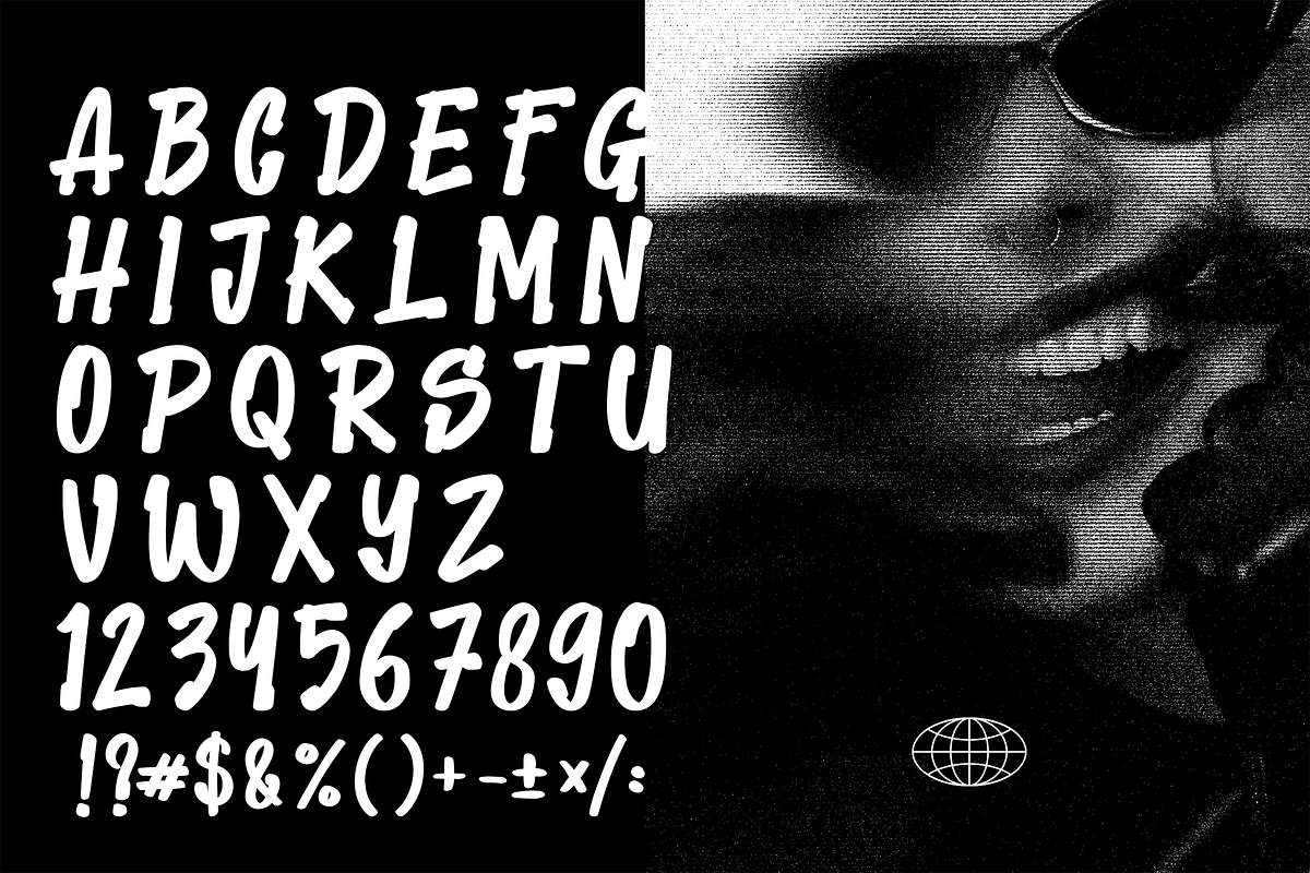 Shoock Crooks Marker Y2k Display, a Handwritten Font by dansdesign