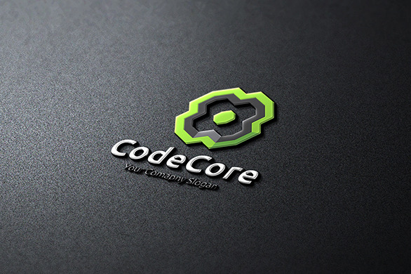 Code Core, a Branding & Logo Template by Vectorwins Premium Shop