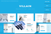 Villain - Presentation Template, a Presentation Template by AQR Studio
