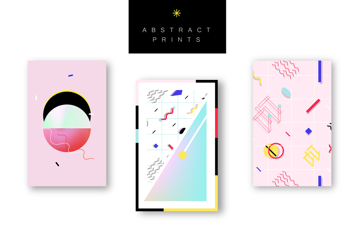 Holographic set | Vol.2, a Pattern Graphic by PonyHead