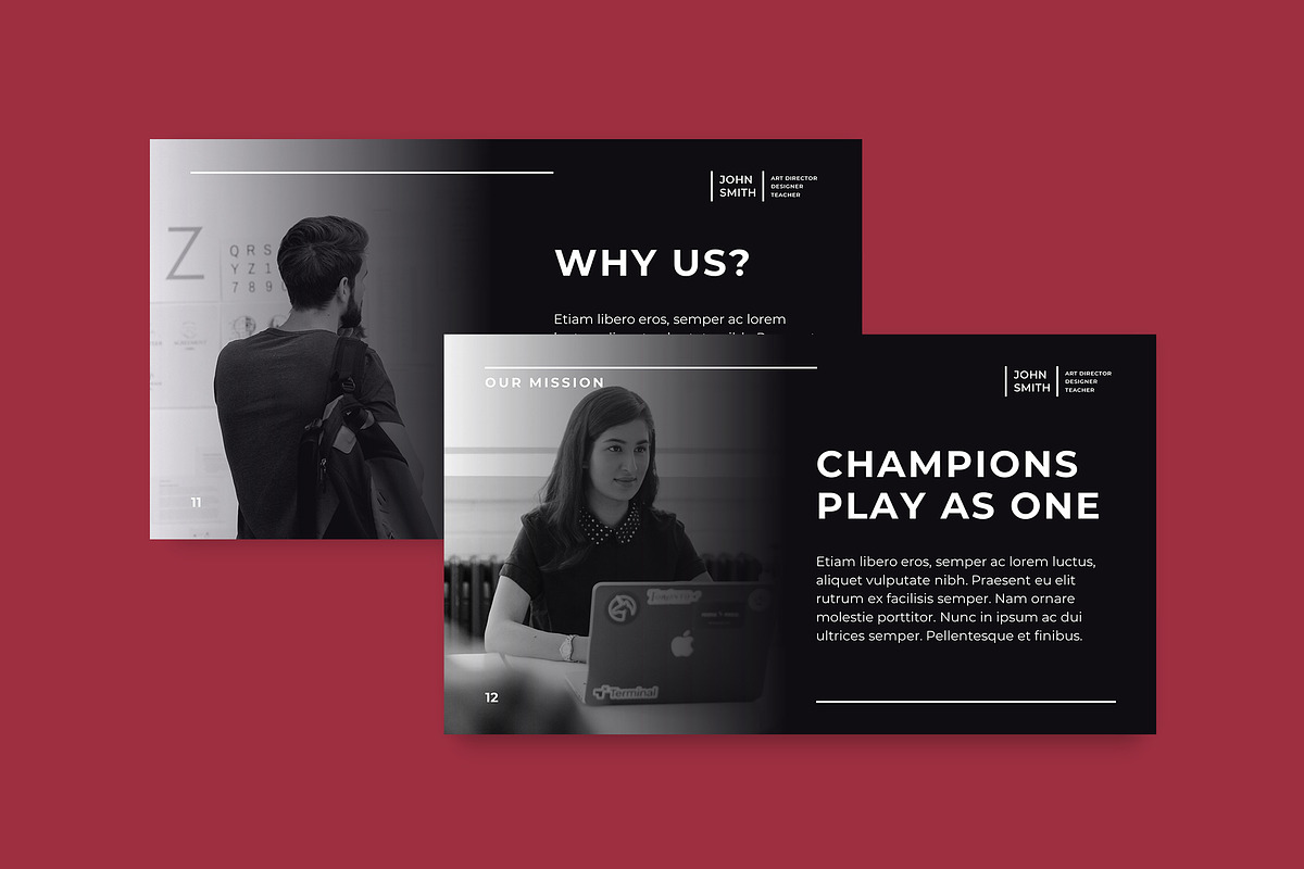 Presentation Art Director, a Presentation Template by TemplatesNow!