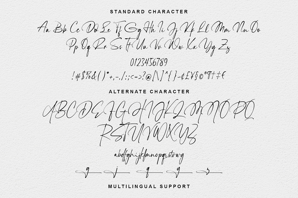 Sign Rathi | Signature Script, a Script Font by Lemonthe