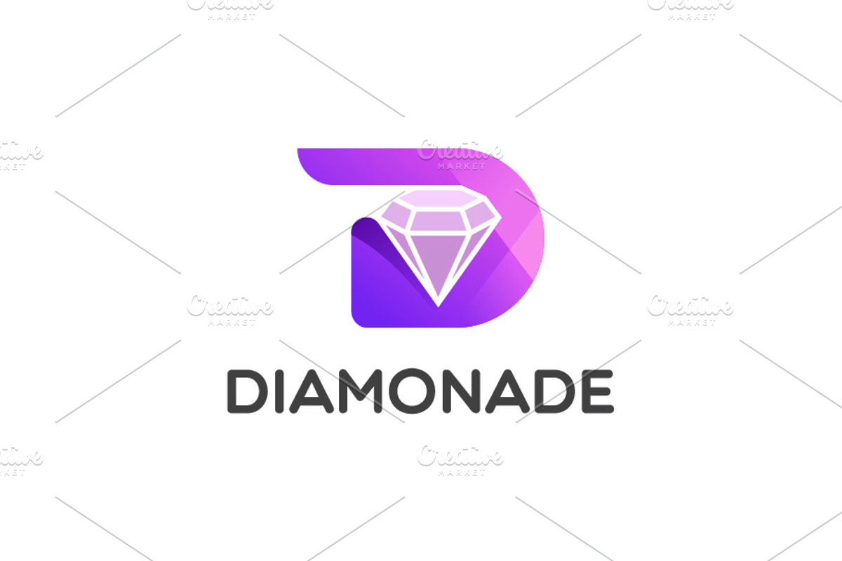 Letter D Diamond logo, a Branding & Logo Template by Buqancreative