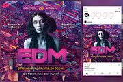 EDM Flyer | Flyer Templates ~ Creative Market