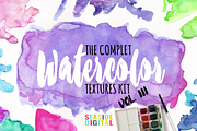 Watercolor Textures - Vol. III, a Texture Graphic by Sinziana Romanescu