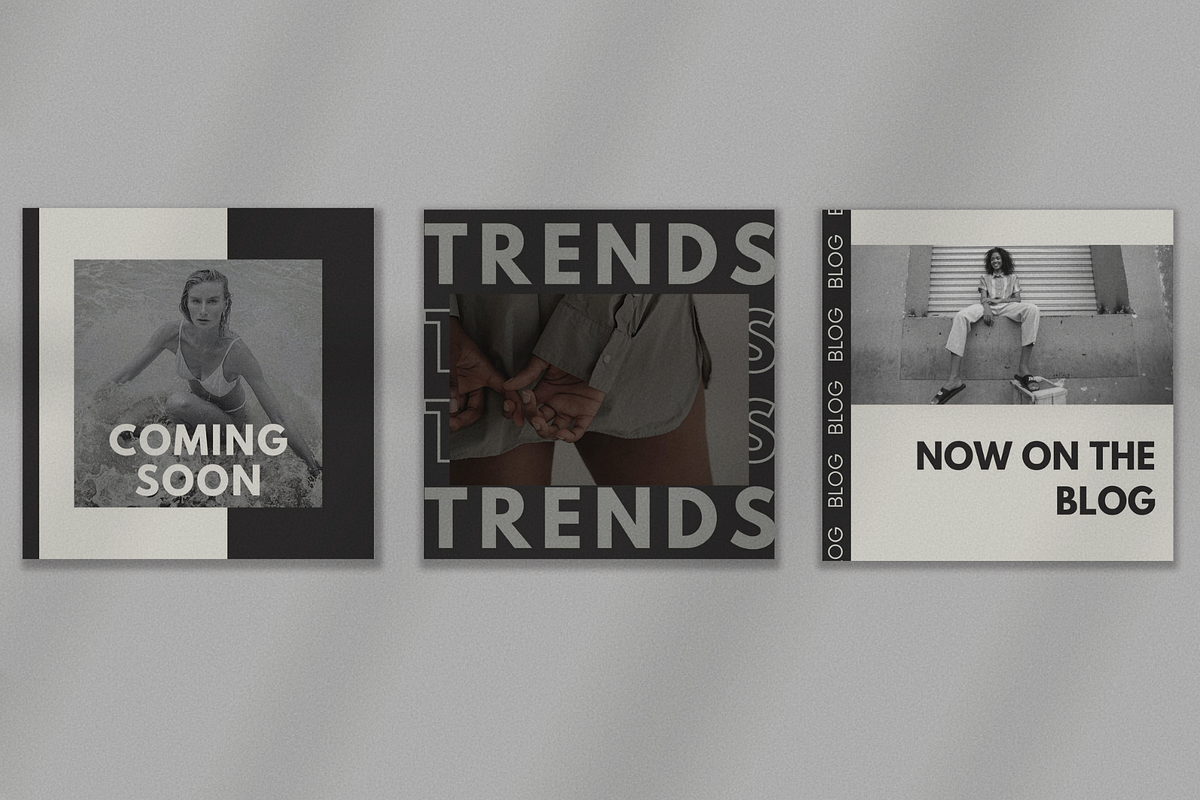 Trending Instagram Templates Canva, a Social Media Template by IvankaDesign