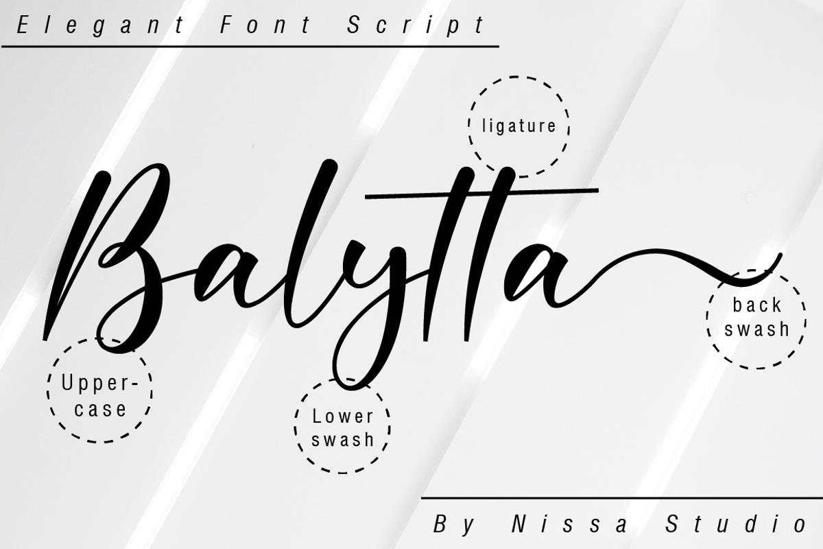 Kinsley // Elegant Font, a Script Font by Nissa Studio | Creative Market
