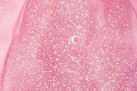 Abstract pink liquid background, paint splash, swirl pattern and, an ...