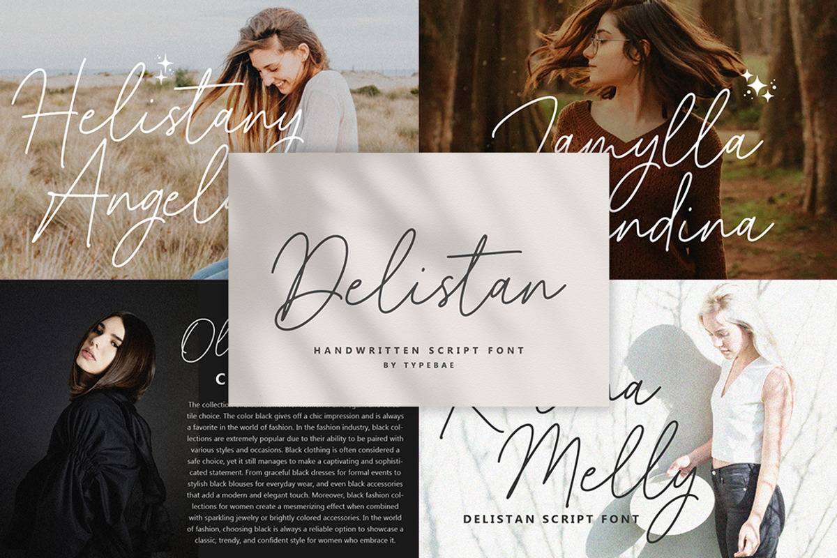 Beautiful Script Font Bundle Vol 2