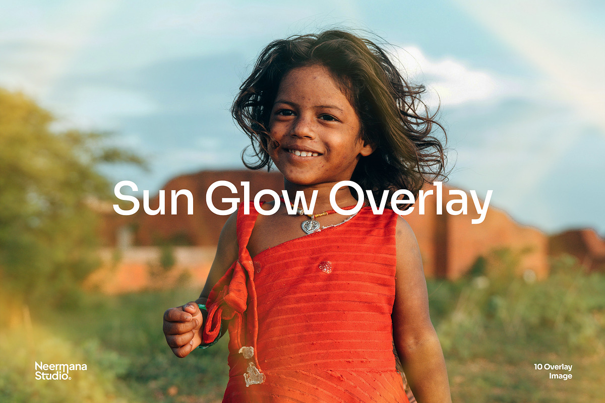 Sun Glow Overlay, a Texture Graphic by Neermana