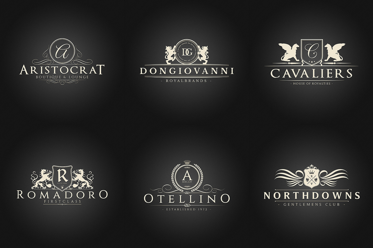 Heraldic Crest Logos Vol.5, a Branding & Logo Template by Graphicdome