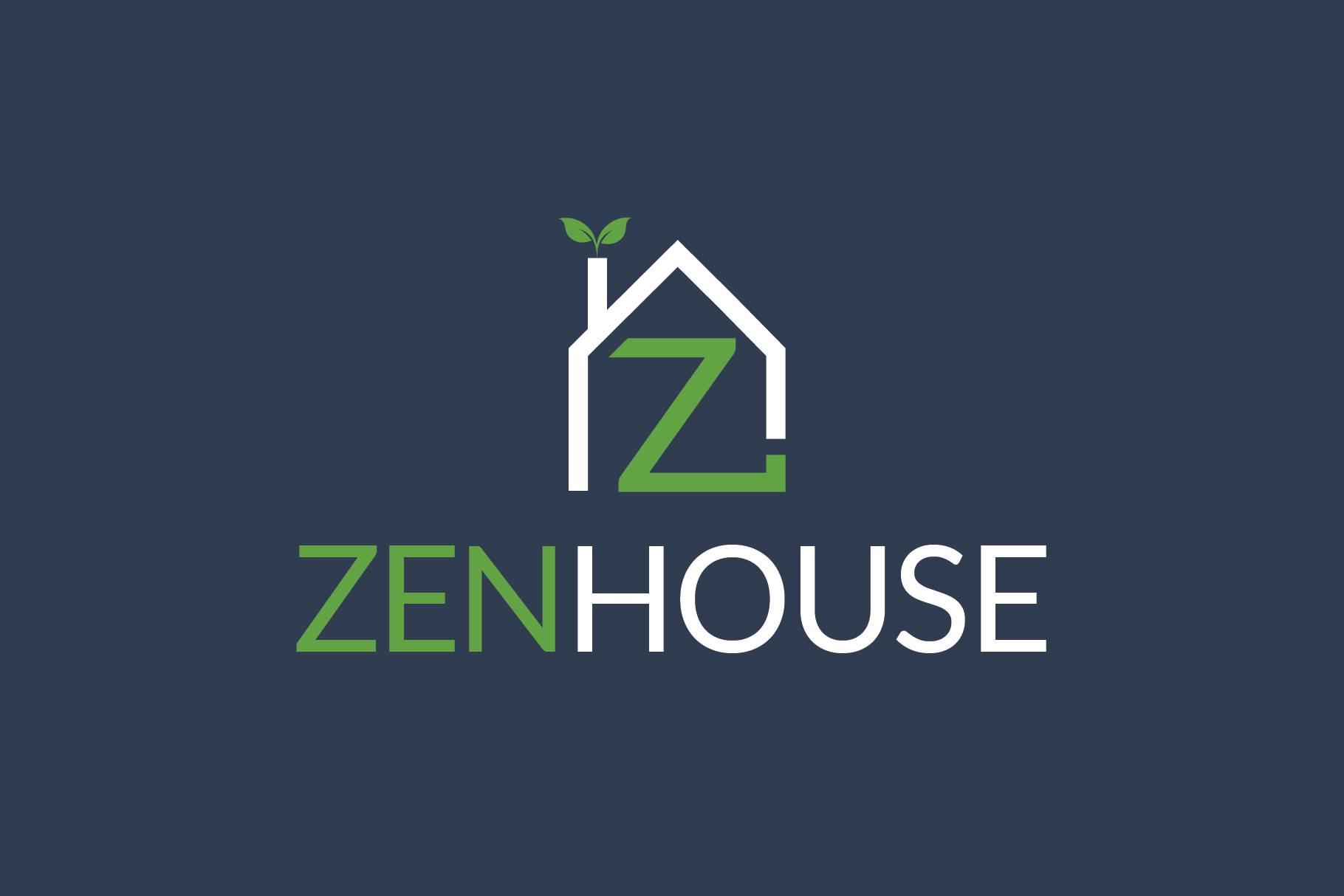 Zenhouse ecological house logo | Branding & Logo Templates ~ Creative ...