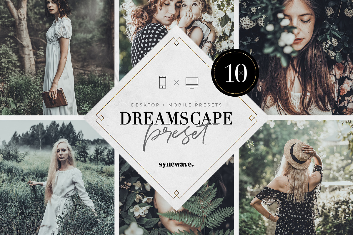 Dreamscape Lightroom Presets Bundle, an Action Add-On by SYNCWAVE