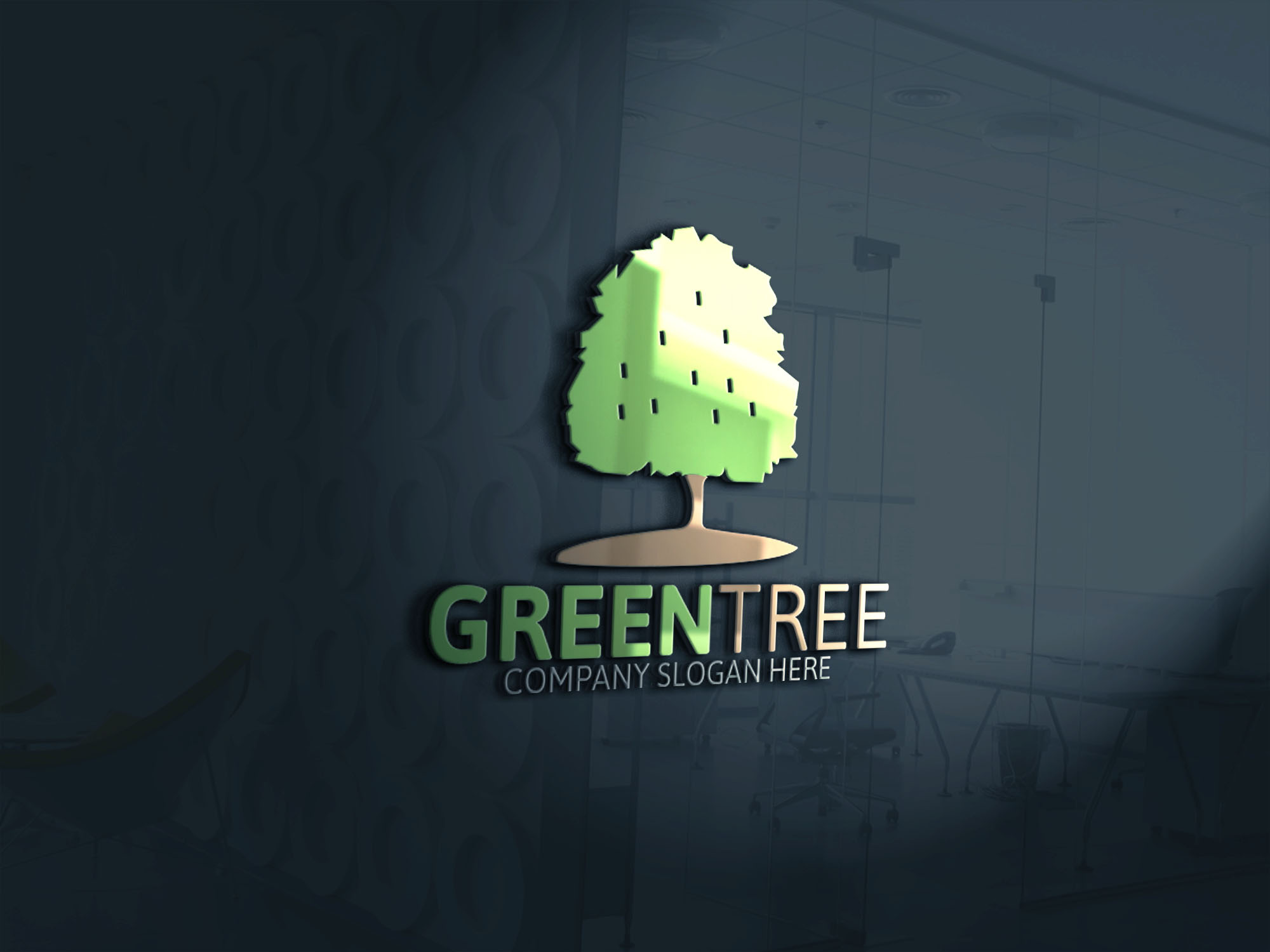 Green Tree Logo, a Branding & Logo Template by Josuf Media