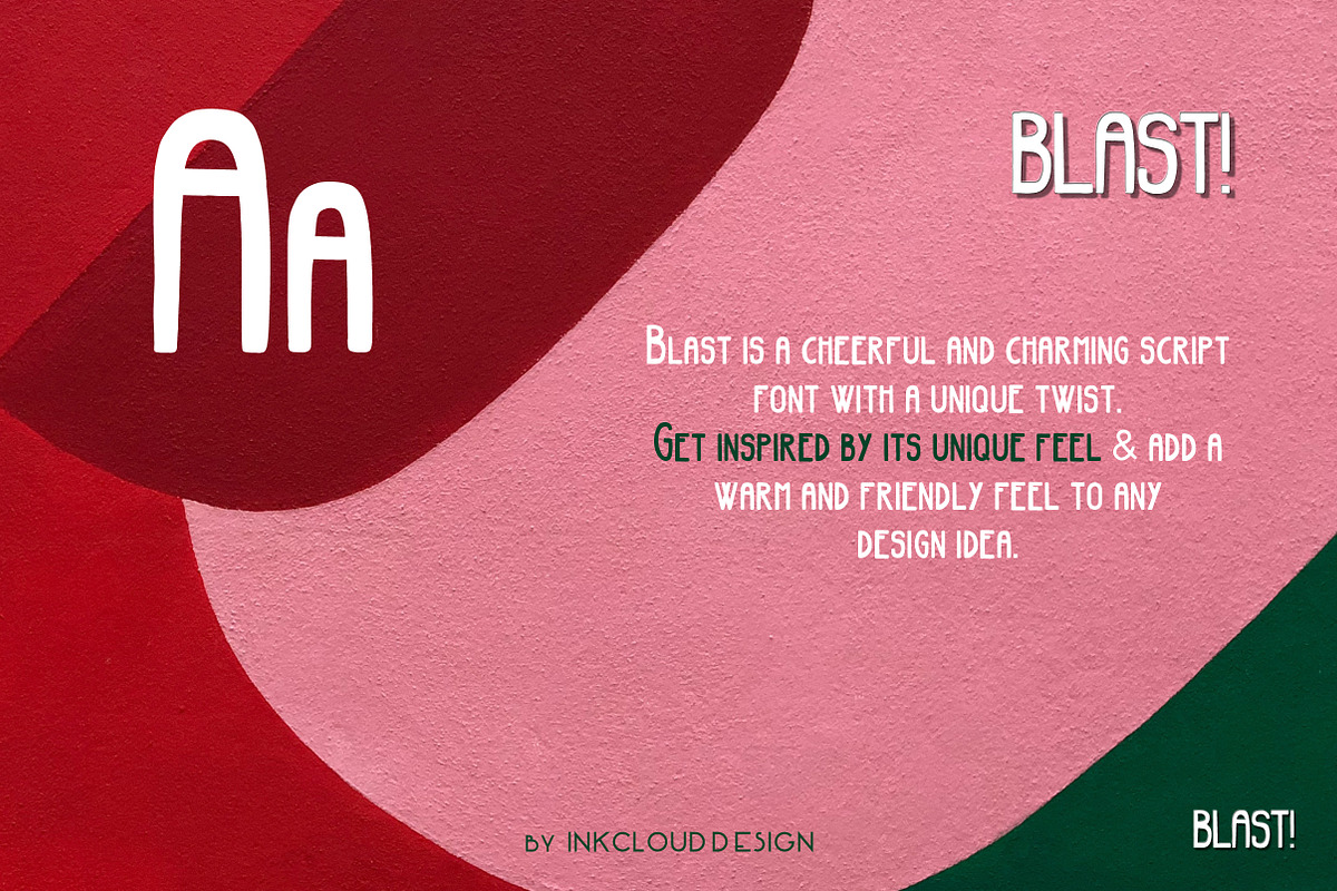 Script Sans Serif Font | Handwriting, a Script Font by InkCloudDesign