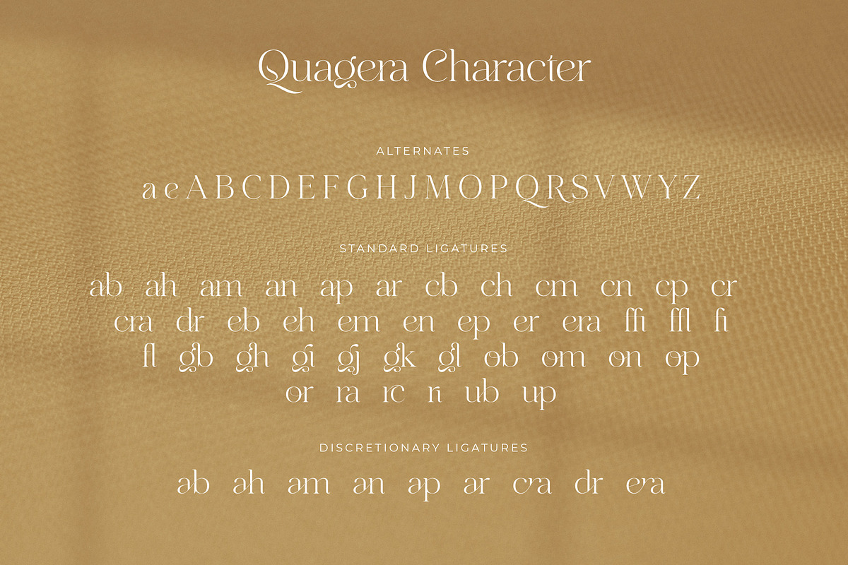 Quagera | Serif Font