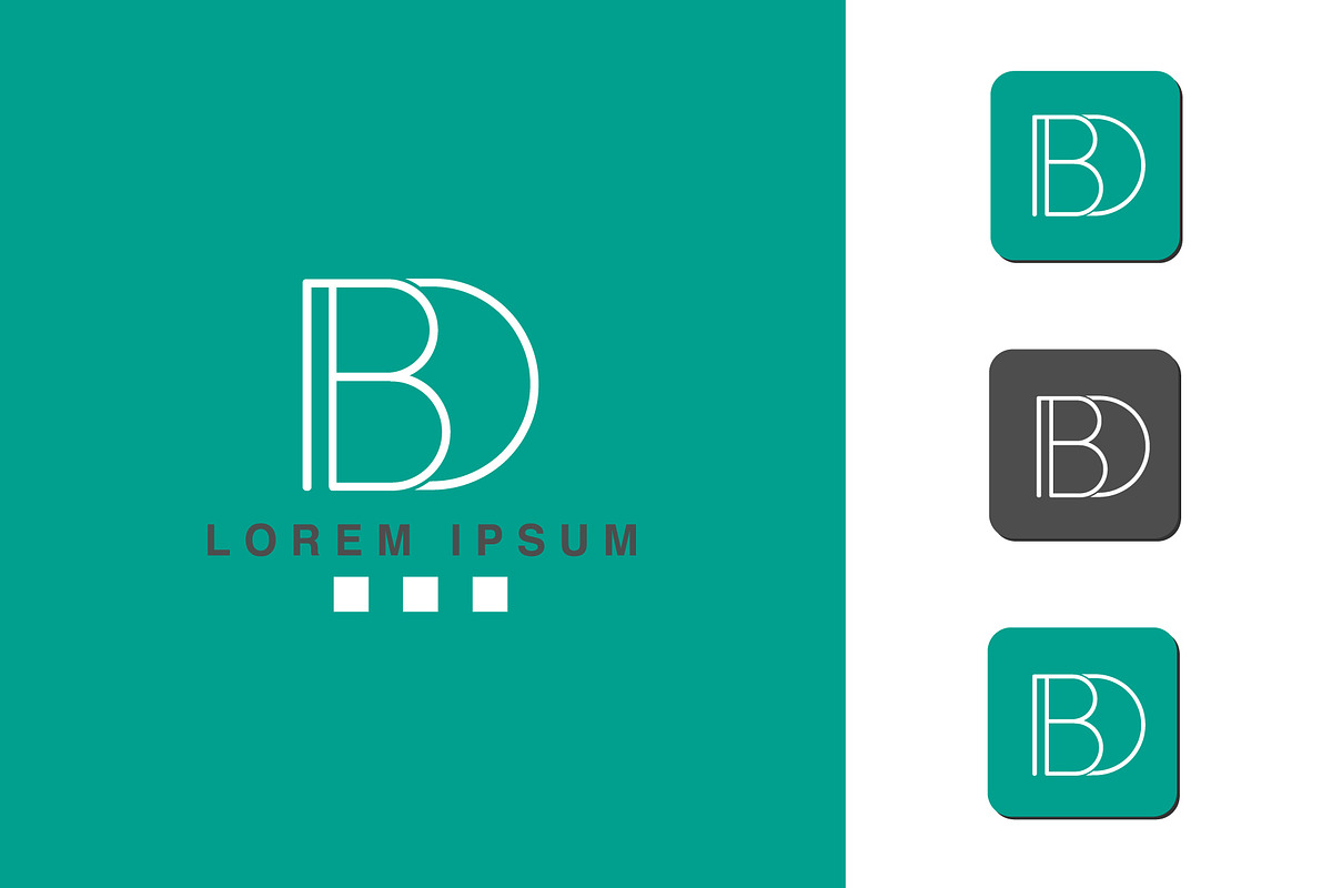 BD Abstract Logo Design., a Branding & Logo Template by art_creater