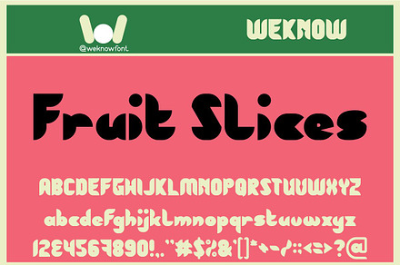 fruit vegetable font