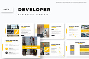 Developer - Powerpoint Template, a Presentation Template by AQR Studio ...