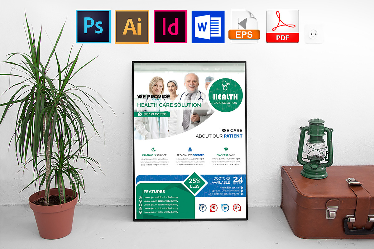 Poster | Doctor Vol-01, a Flyer Template by Imagine Design Studio