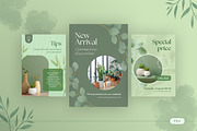 Green Life 3in1 Canva Template