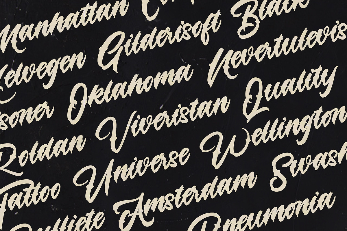 Lazyday - Bold Script Font, a Script Font by StringLabs