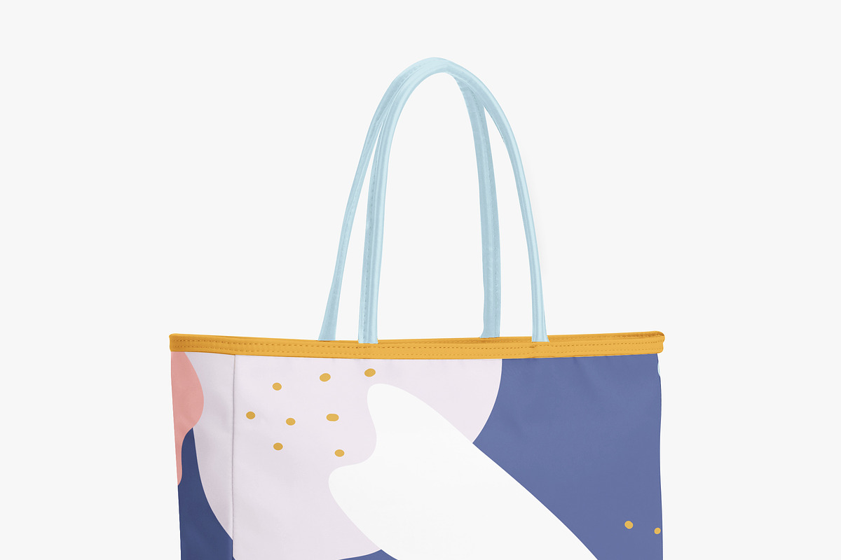 Waterproof Nylon Tote Bag Mock-ups, an Apparel Mockup by Mocca Mockups ...