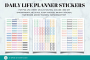 PRINTABLE DAILY LIFE PLANNER STICKER