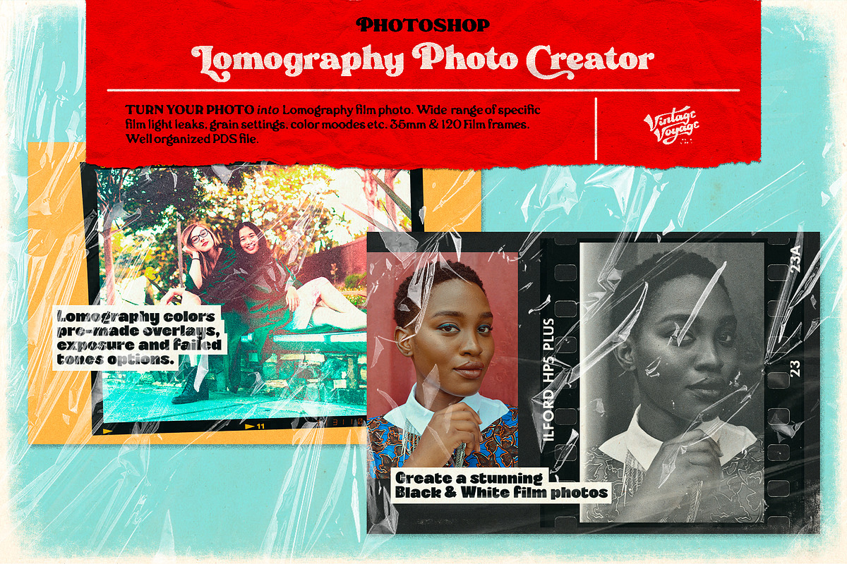 Photoshop Creator's Bundle • 7 in 1, an Action Add-On by Vintage Voyage ...