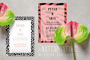 The 'Alternative Wedding', an Invitation Template by The Finery