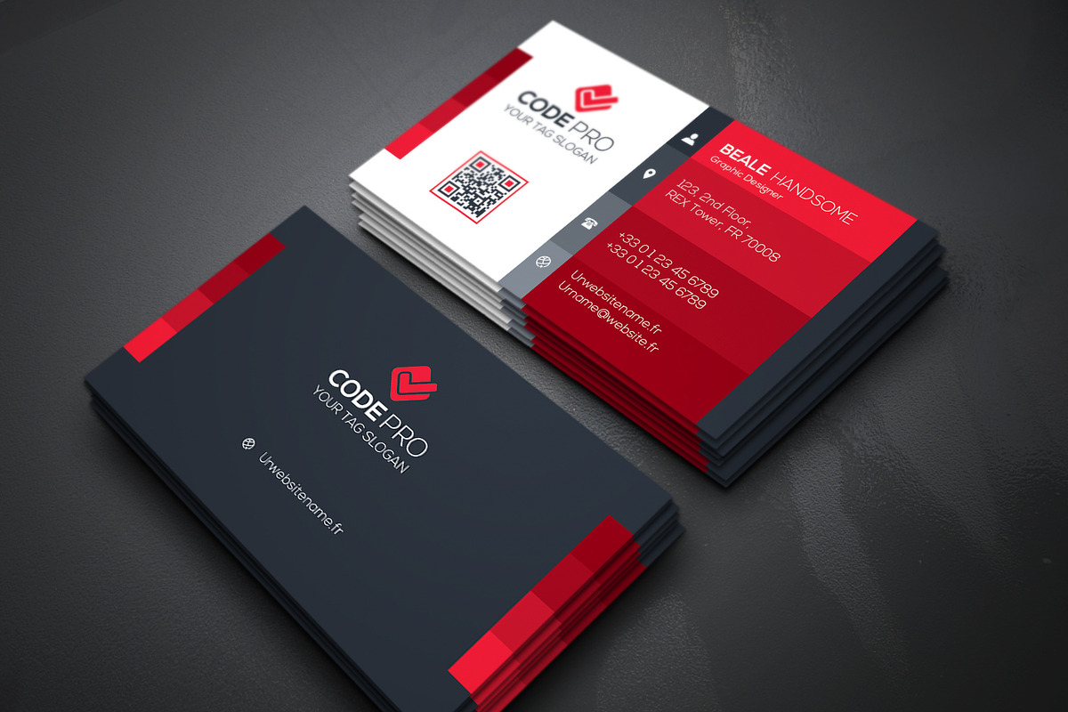 Multipurpose Business Card, a Business Card Template by Genereux Art
