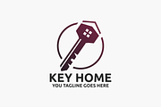 Key Home Logo, a Branding & Logo Template by Brandlogo