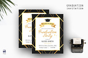 Class Of 2020 Graduation Invitation, an Invitation Template by AQR Studio