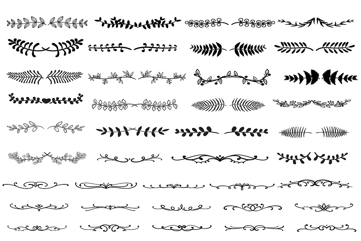 Text Divider Clipart