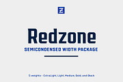 Redzone Display – SemiCondensed, a Font by VarsityType®
