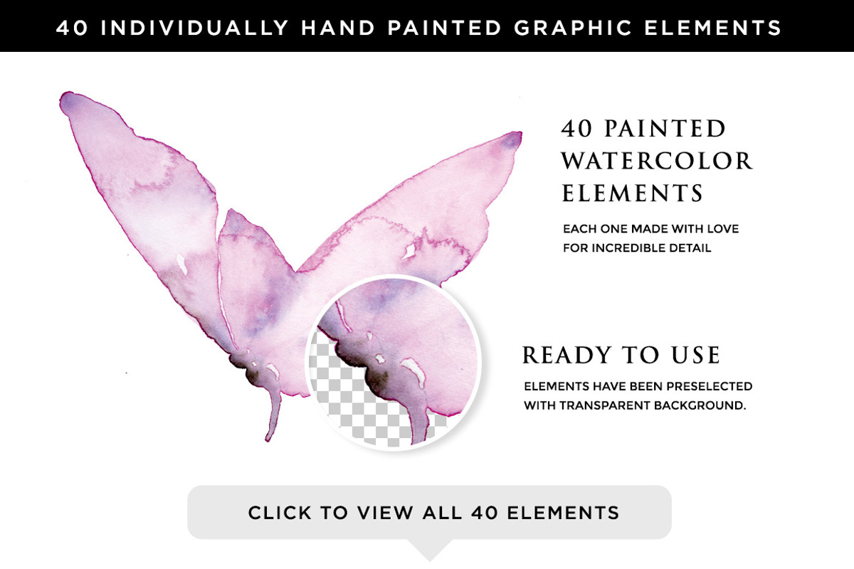 Botanical Garden Watercolor Kit, an Illustration by ivy vine