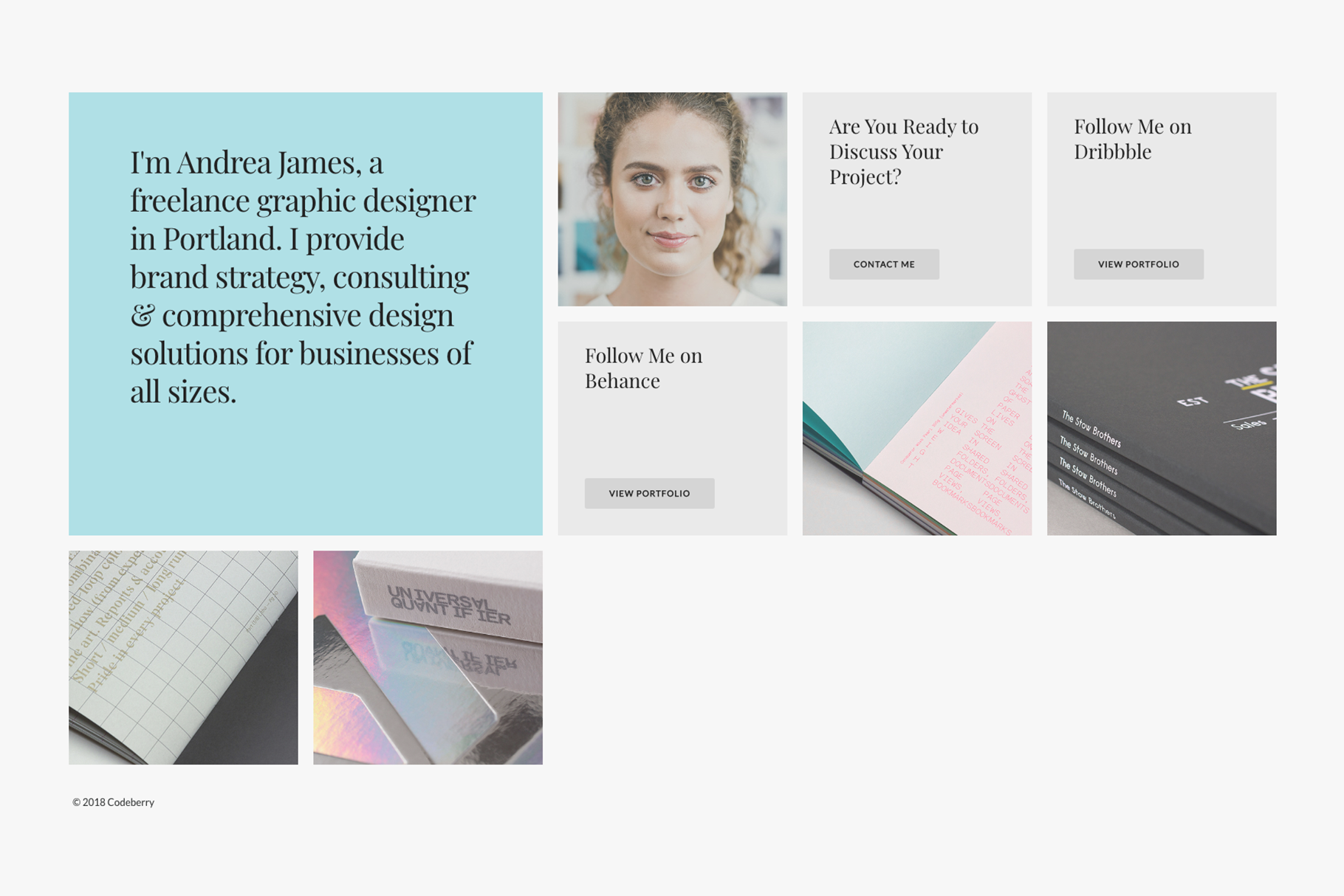 Scorpio - One Page HTML Template, a Landing Page Template by Codeberry